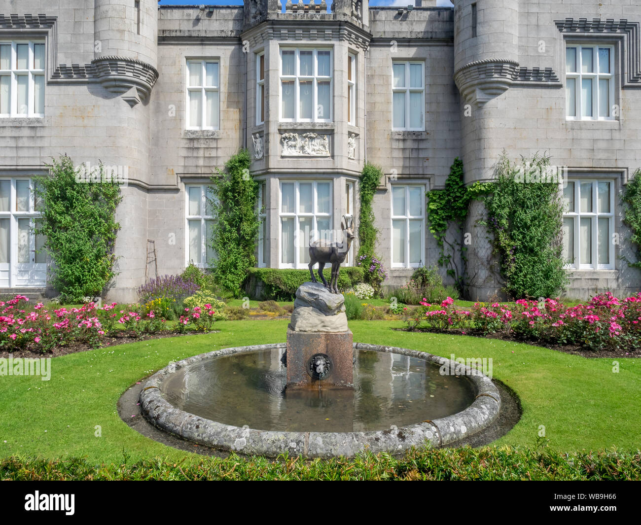 almoral Castle on July 25, 2017 in Aberdeenshire Scotland. Balmoral ...