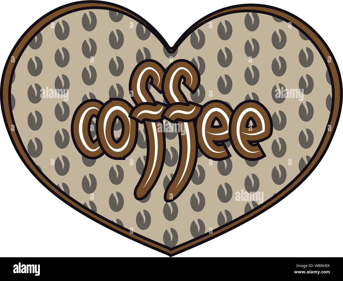 Coffee break inscription Stock Vector Images - Alamy