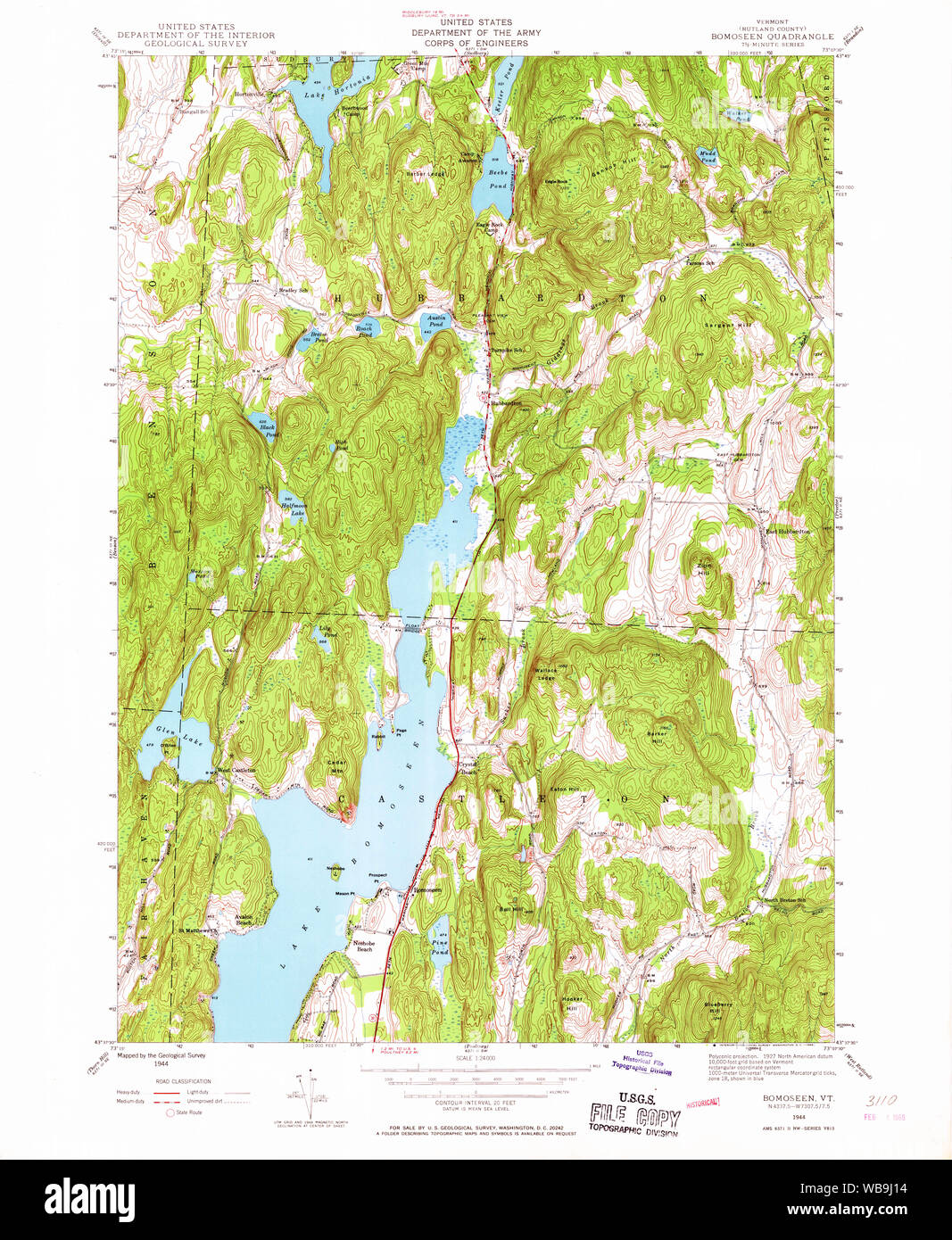 Bomoseen hi-res stock photography and images - Alamy