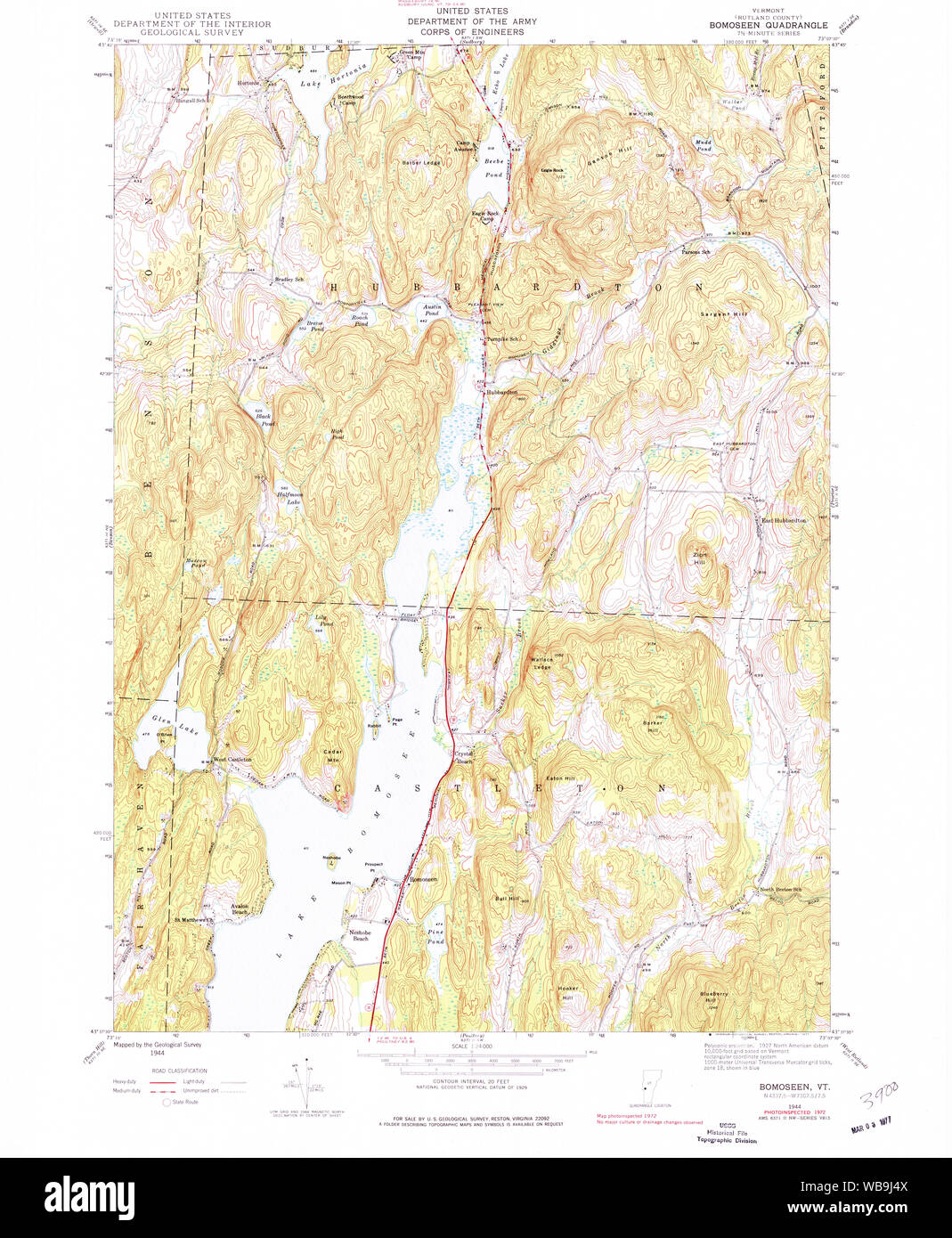 Bomoseen hi-res stock photography and images - Alamy