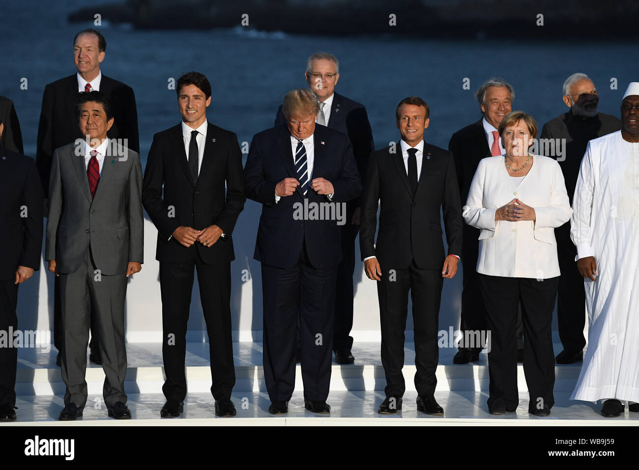 Japanese Prime Minister Shinzo Abe, Canadian Prime Minister Justin ...