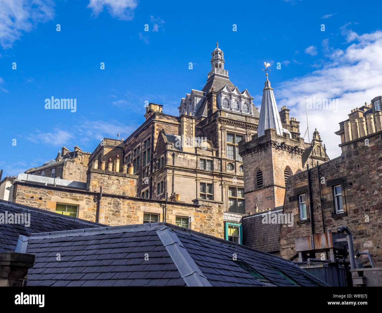Old buildings at the Grassmarket in Edinburgh, Scotland Stock Photo - Alamy