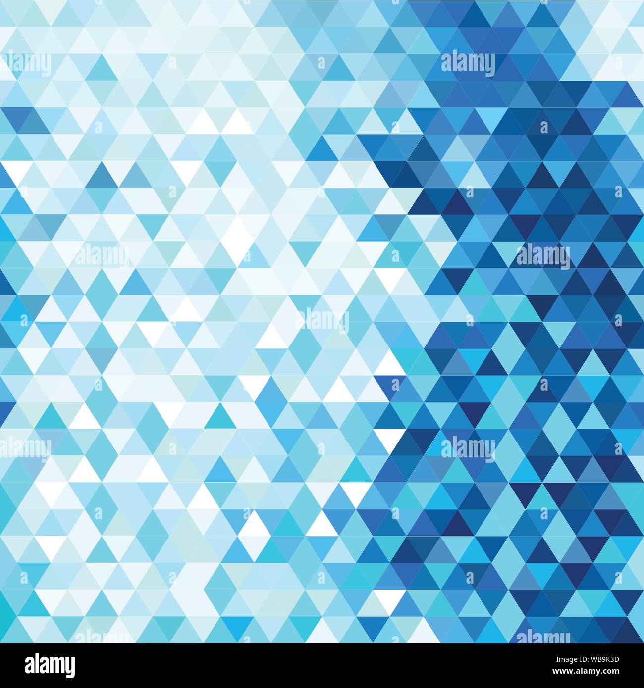 Modern blue abstract background with triangles Stock Vector Image & Art ...
