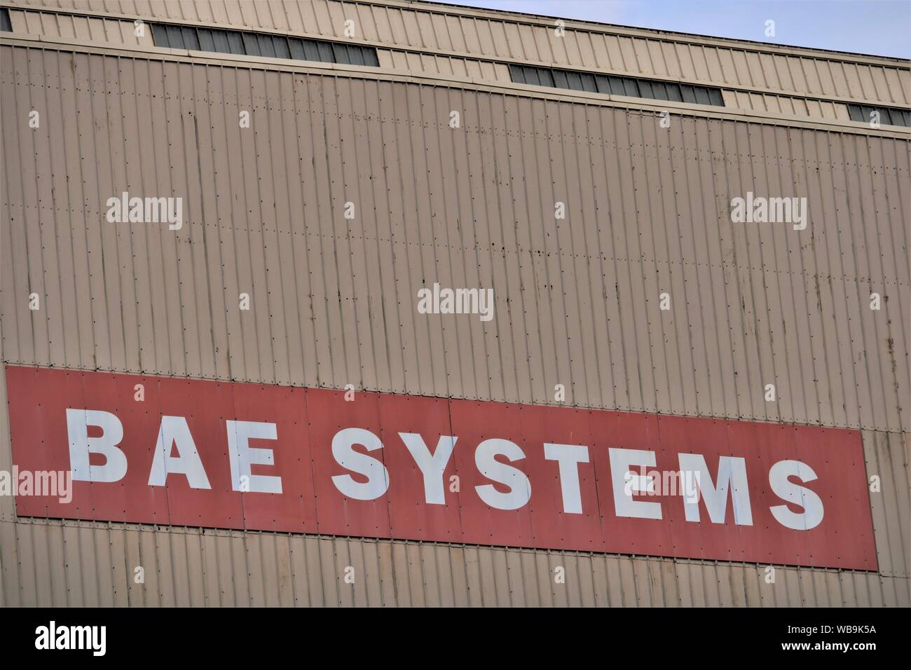 Barrow In Furness, Cumbria, UK. BAE Systems, Submarine Builders. The ...