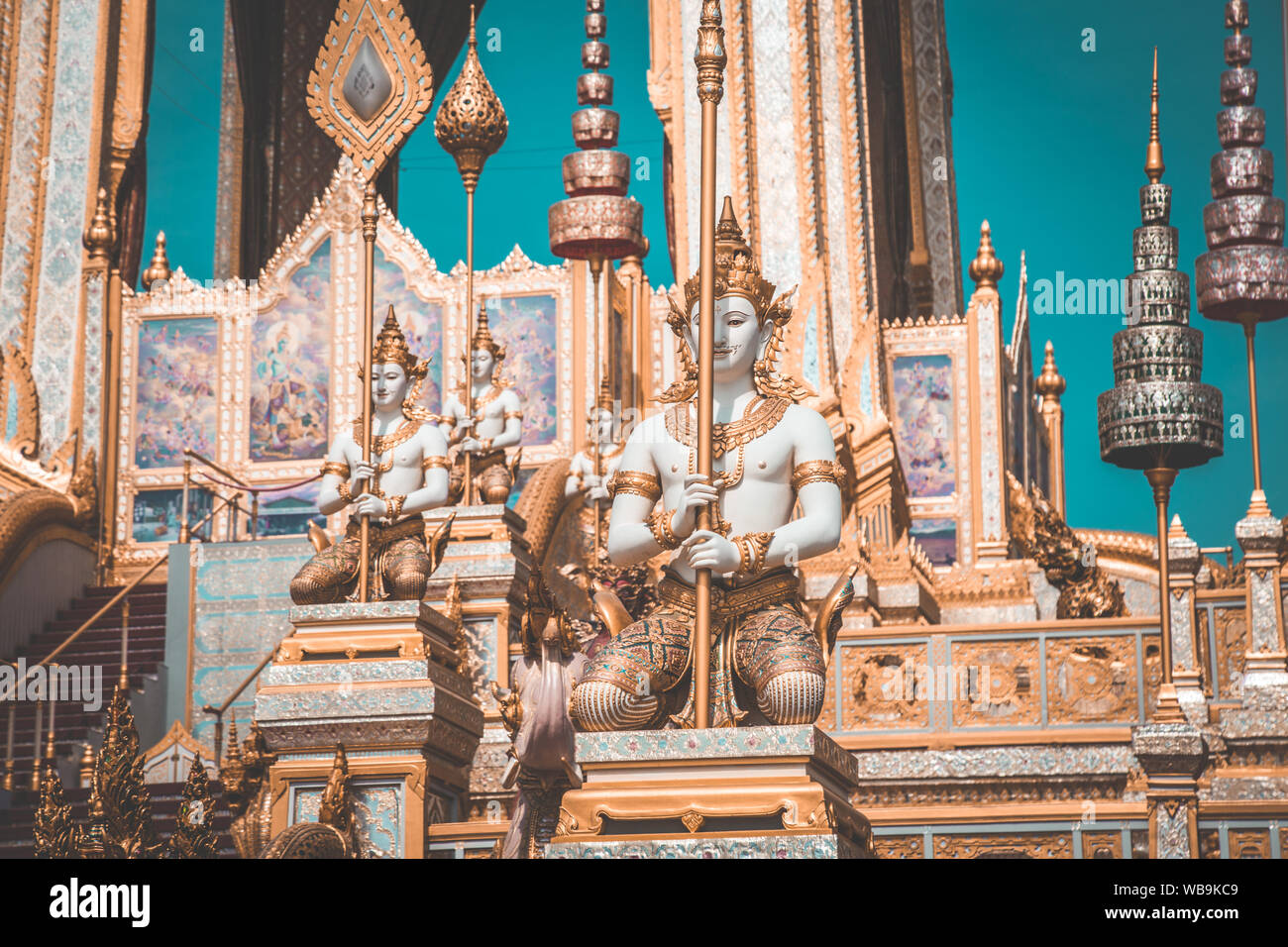 Royal Crematorium King Bhumibol in Bangkok Thailand Stock Photo - Alamy