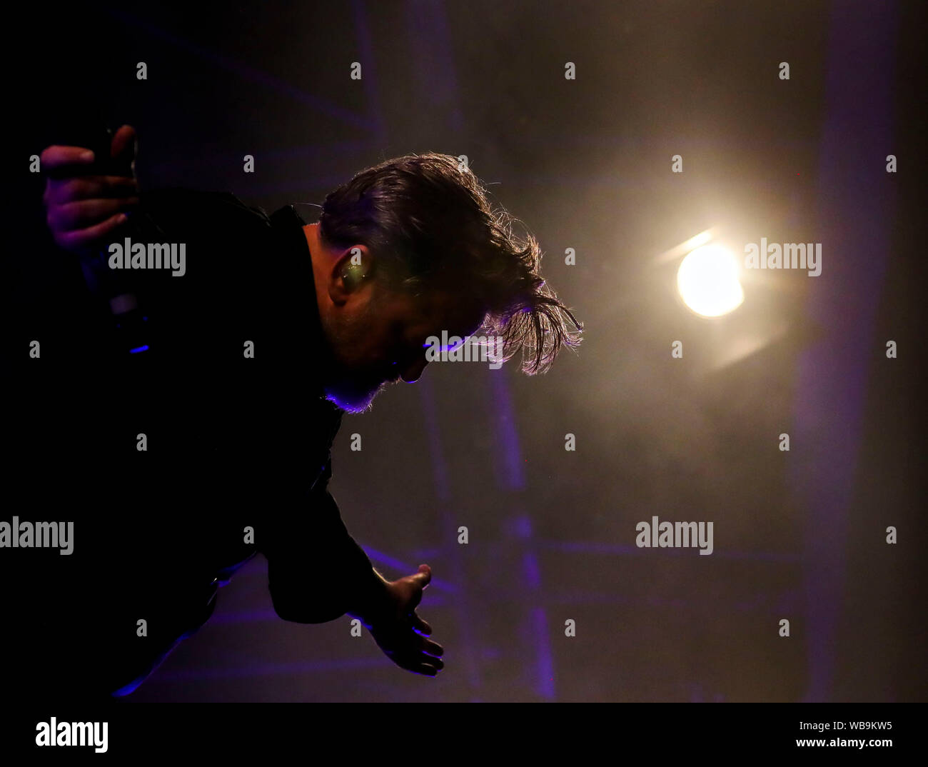 Guy Garvey of Elbow performing during The Big Feastival at Churchill ...