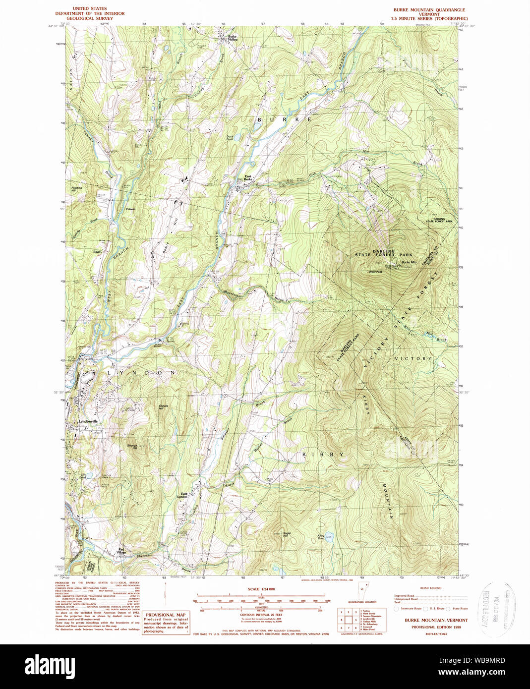 Map of burke Cut Out Stock Images & Pictures - Alamy