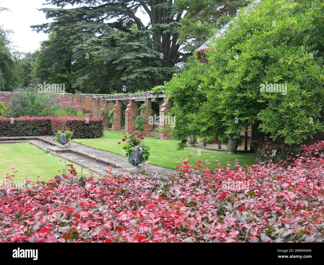 One of the garden rooms at Cottesbrooke Hall in Northamptonshire ...