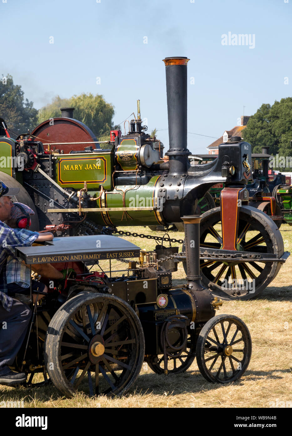 Hellingly, East Sussex UK. 25 Aug 2019. Festival of Transport. Vintage ...