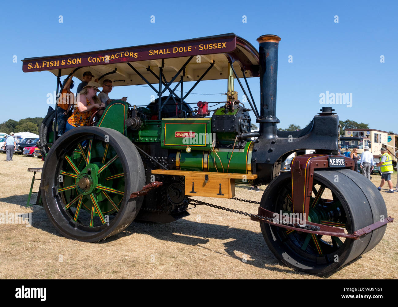 Hellingly, East Sussex UK. 25 Aug 2019. Festival of Transport. Vintage ...