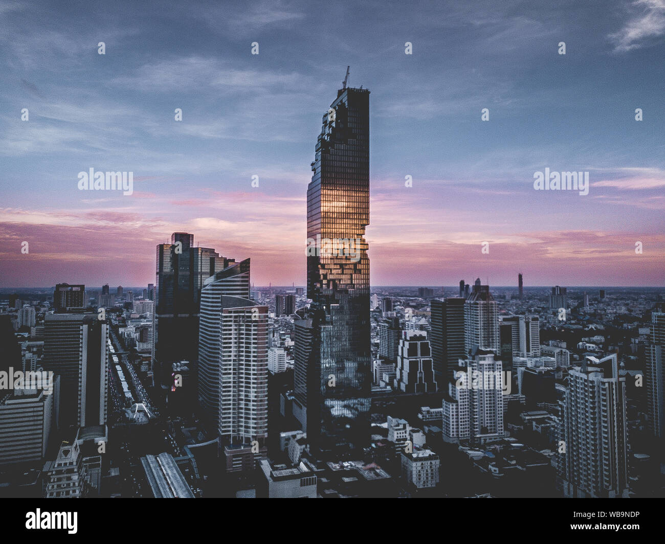 Aerial view chong nonsi business hi-res stock photography and images ...