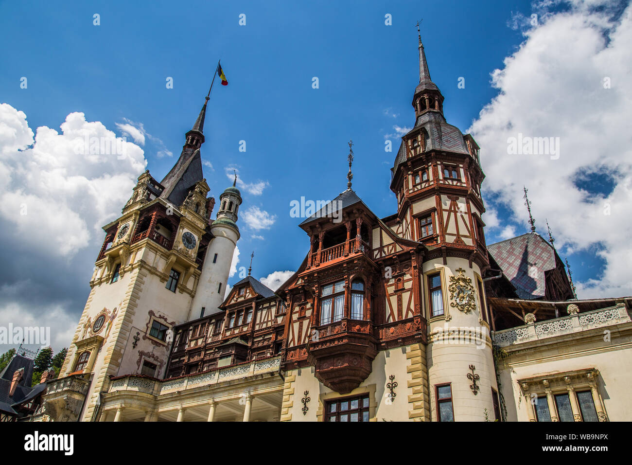 Peles palace hi-res stock photography and images - Alamy