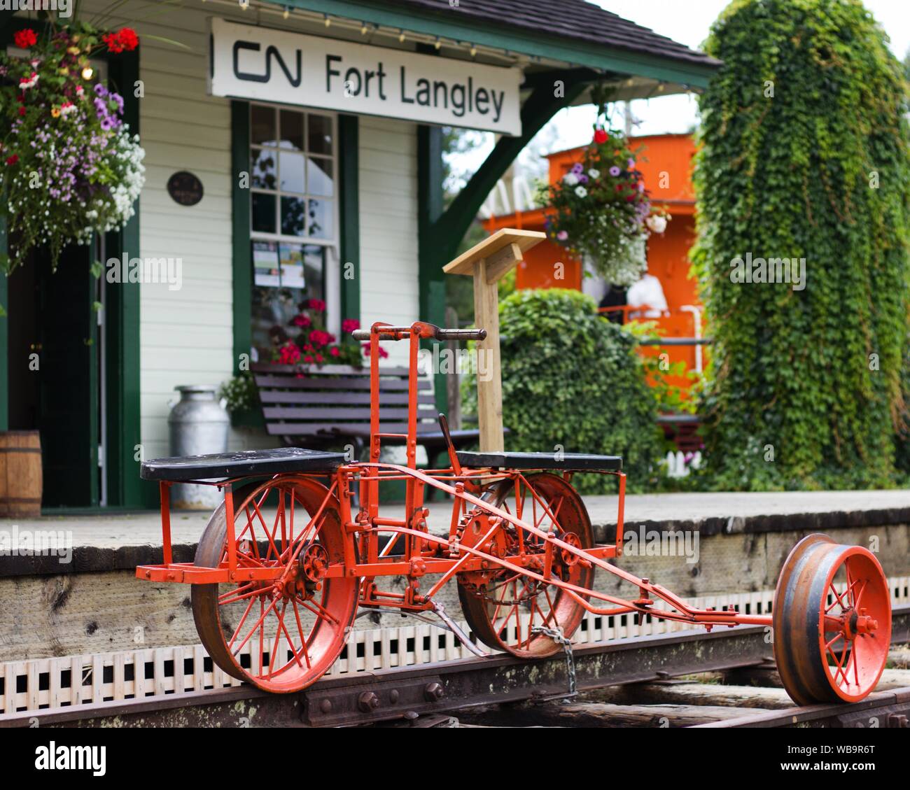Handcar pump trolley hi-res stock photography and images - Alamy