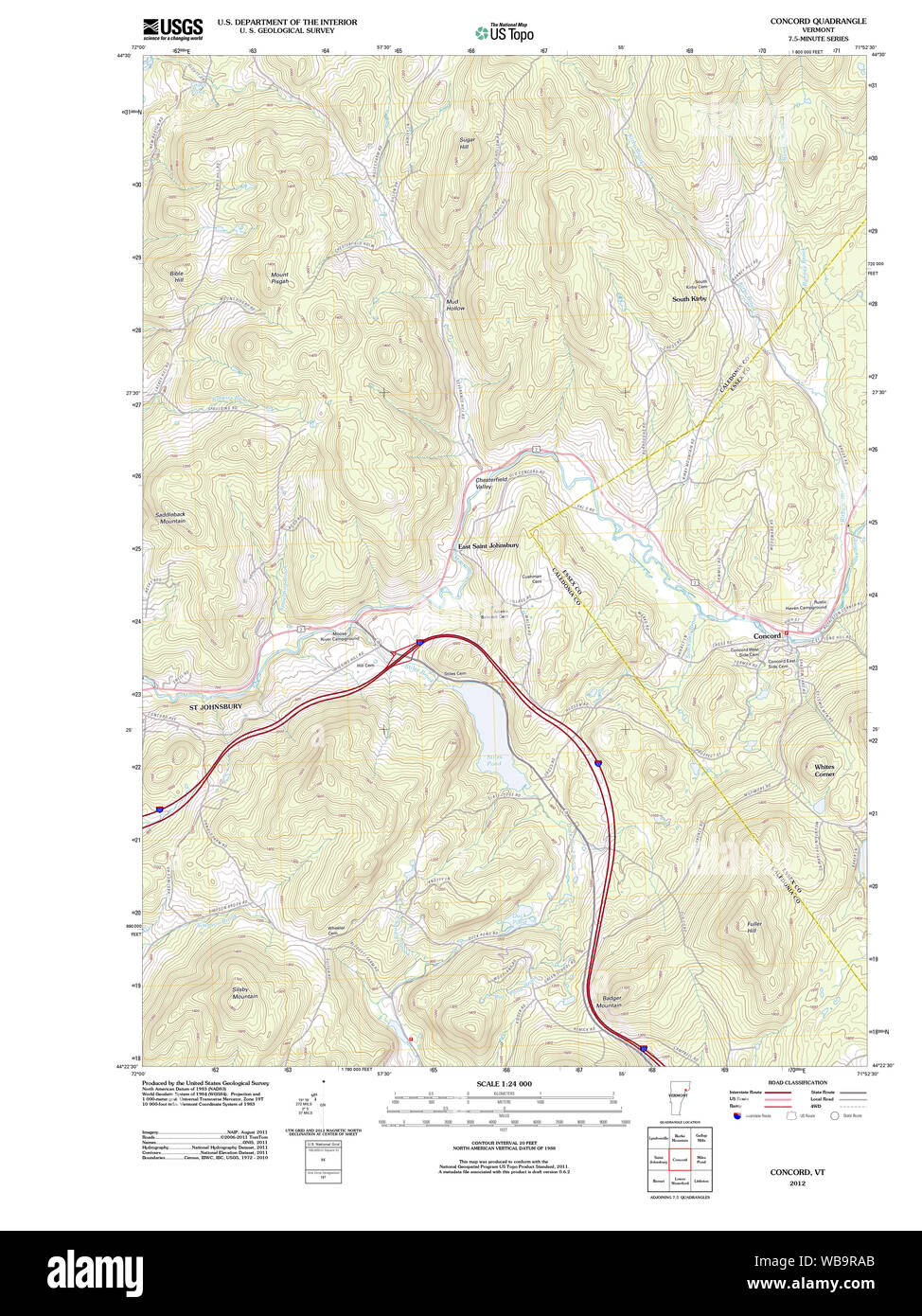 Map of concord Cut Out Stock Images & Pictures - Alamy