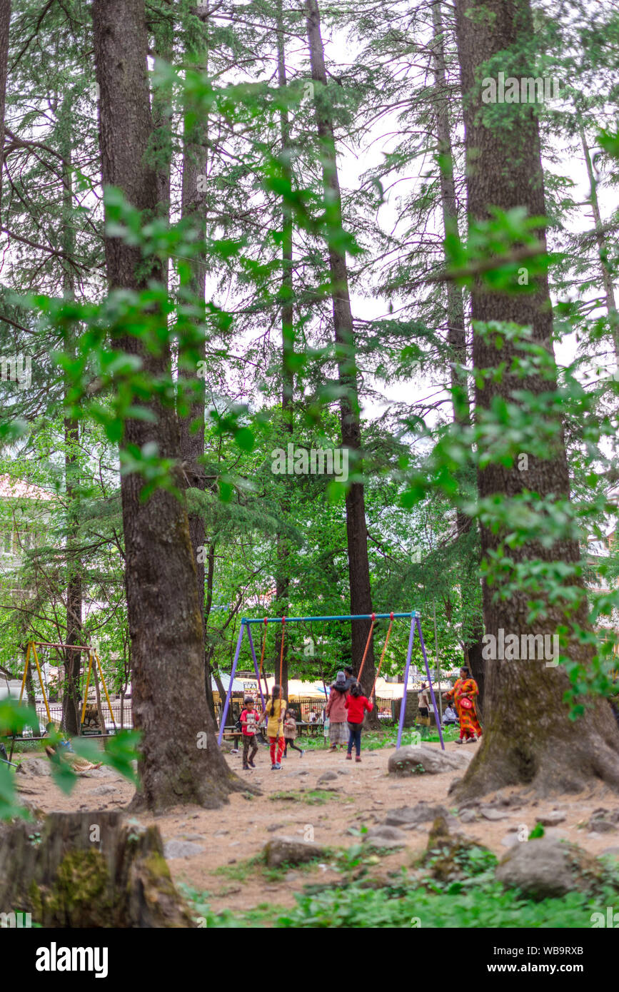 Manali, Himachal Pradesh, India - May 07, 2019 : Photo of Tourist ...