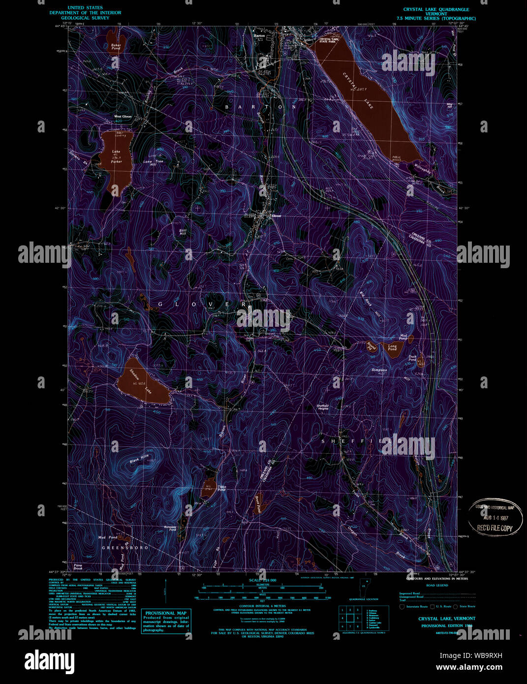 Crystal lake vermont hi-res stock photography and images - Alamy