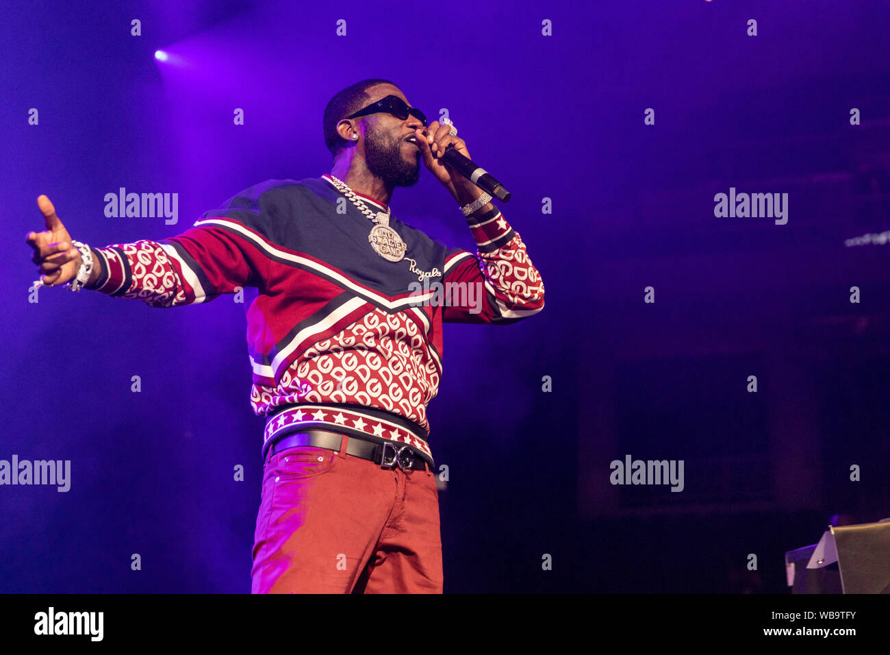 August 24, 2019, Chicago, Illinois, U.S: GUCCI MANE (RADRIC DAVIS ...