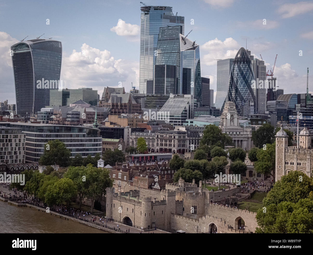 Tower Bridge view in London England Stock Photo - Alamy