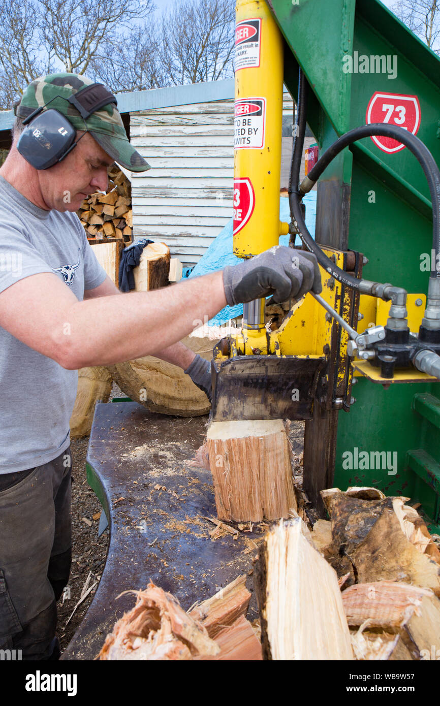 Wood Splitter High Resolution Stock Photography and Images - Alamy