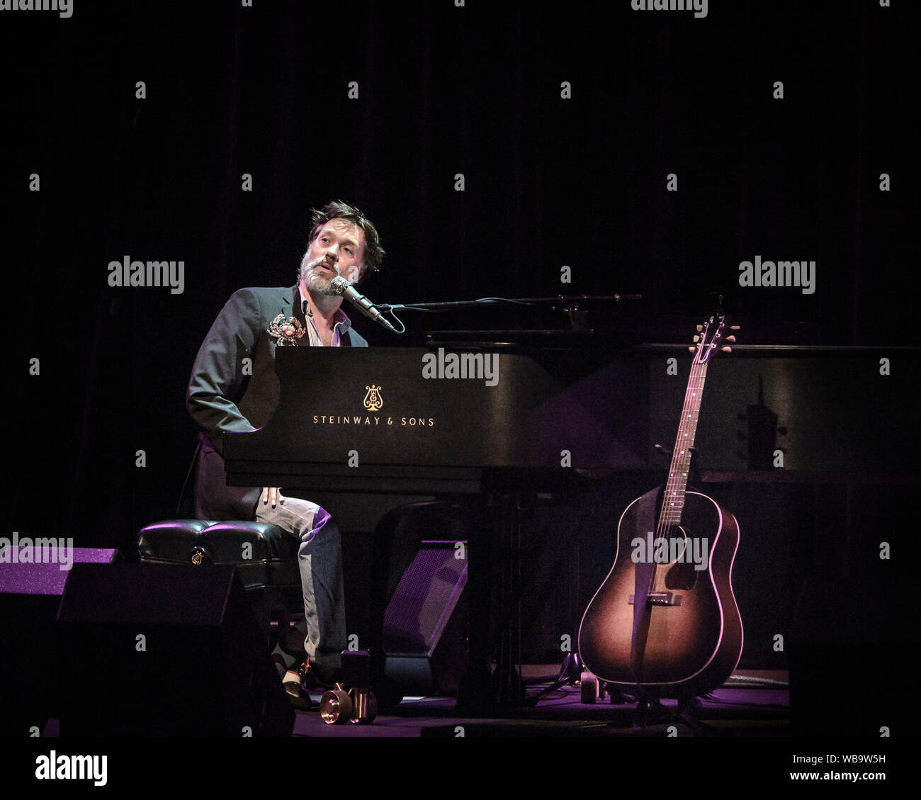 August 24, 2019, South Orange, New Jersey, U.S: RUFUS WAINWRIGHT played ...