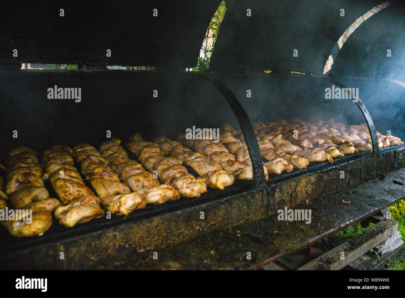 Texas Barbecue (BBQ Stock Photo - Alamy