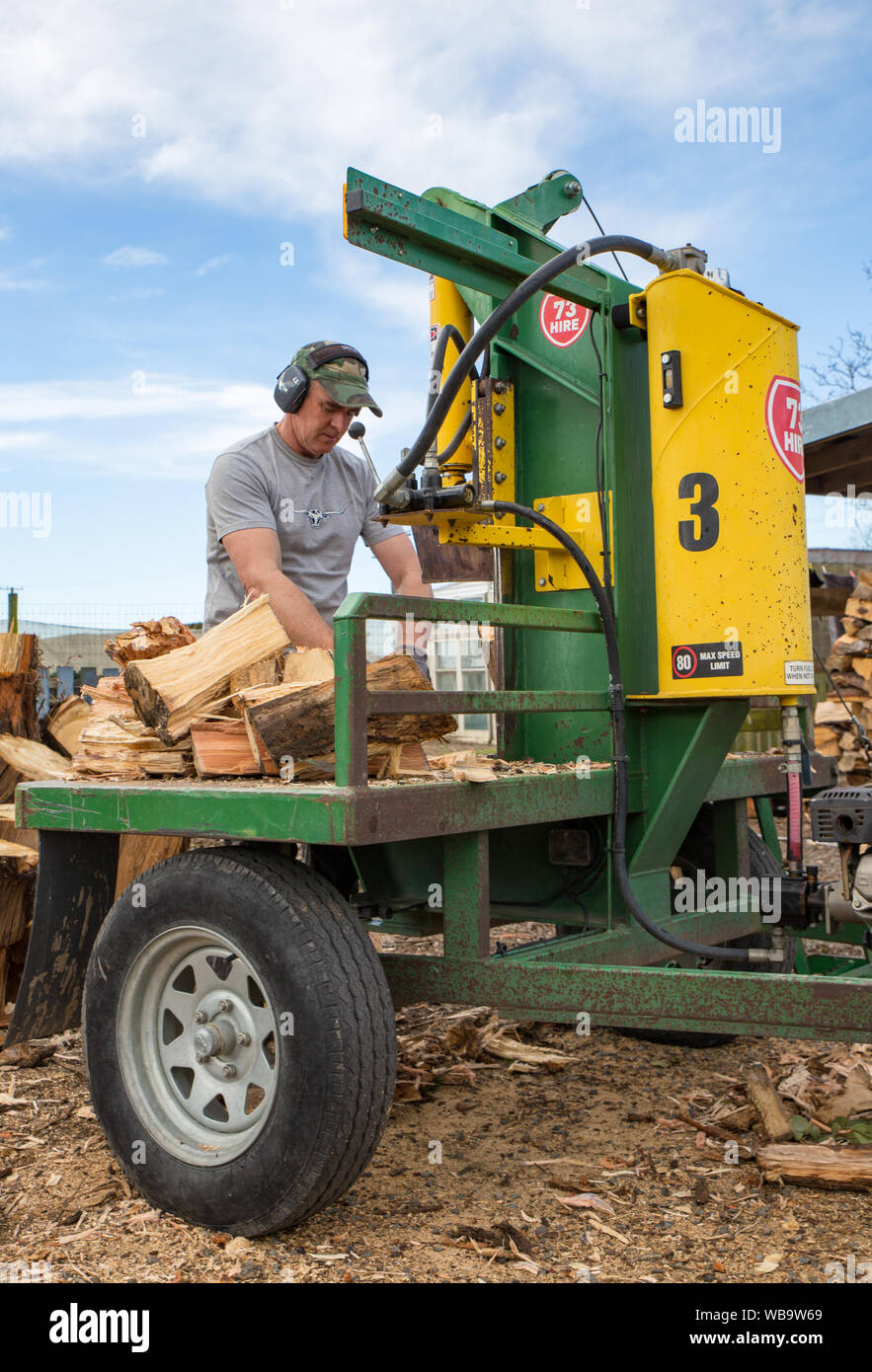 Wood Splitter High Resolution Stock Photography and Images - Alamy
