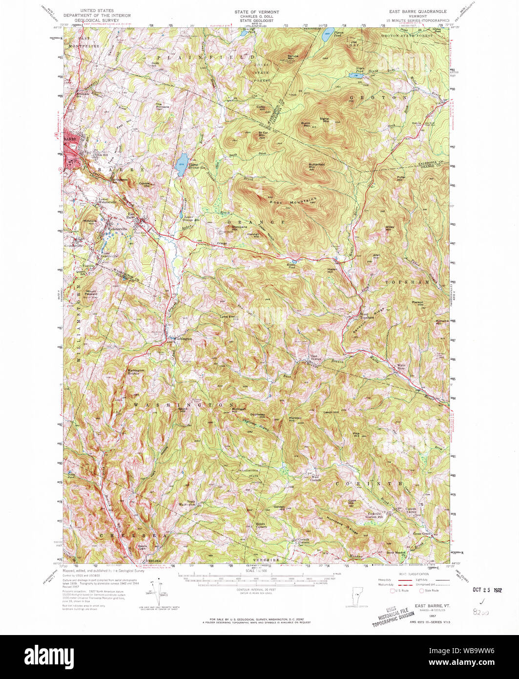 Map of barre Cut Out Stock Images & Pictures - Alamy