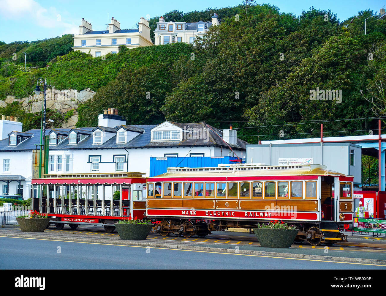 Manx electric railway tram hi-res stock photography and images - Alamy