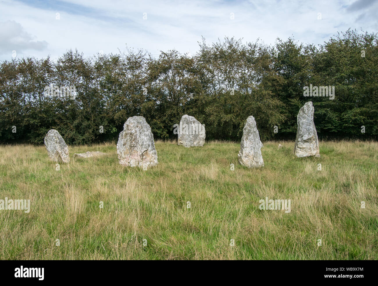 Duloe stone circle hi-res stock photography and images - Alamy