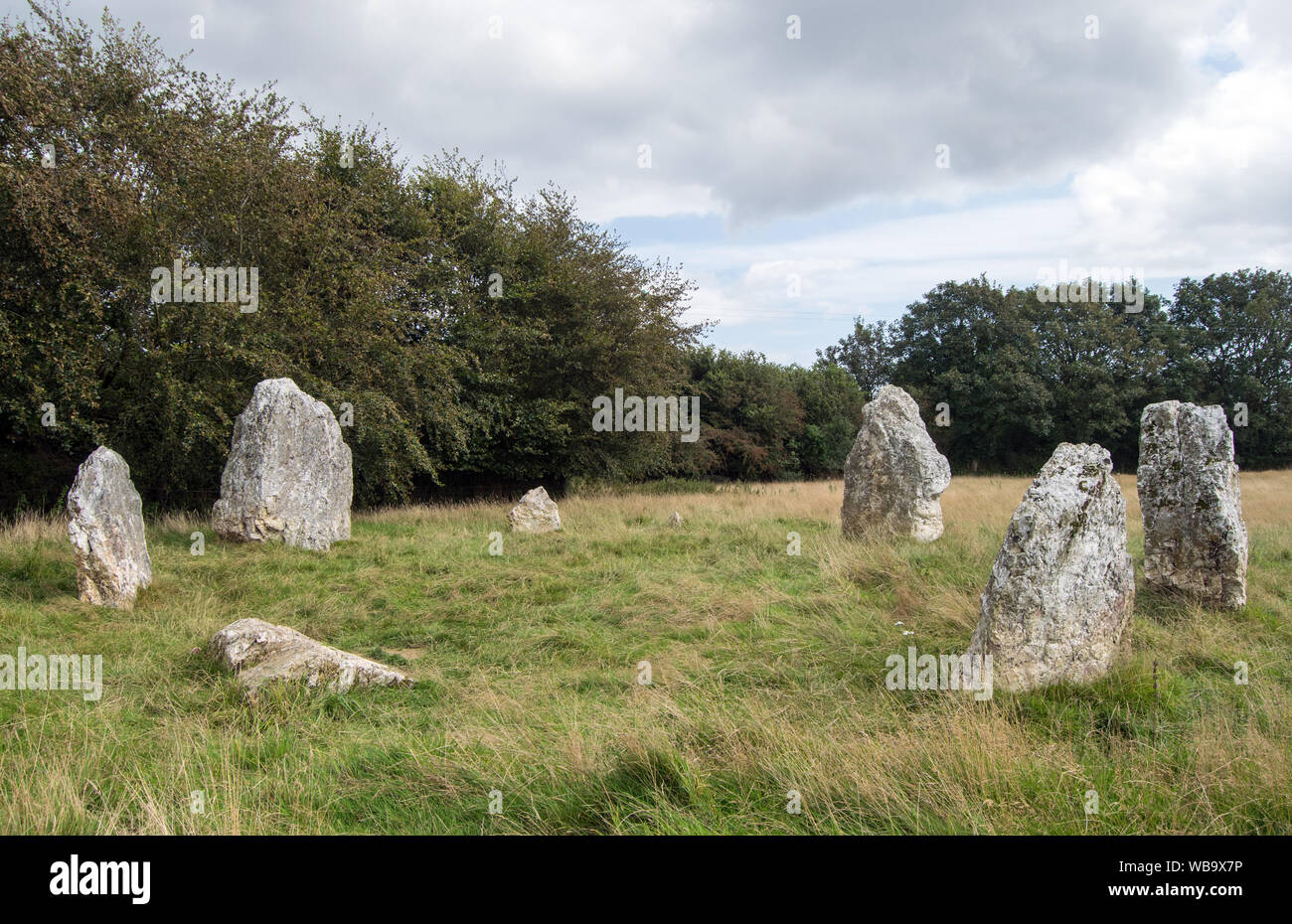 Duloe stone circle hi-res stock photography and images - Alamy