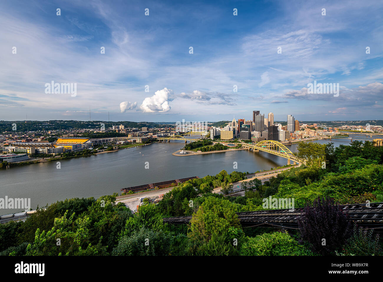 Duquesne Incline at Upper Station Stock Photo - Alamy