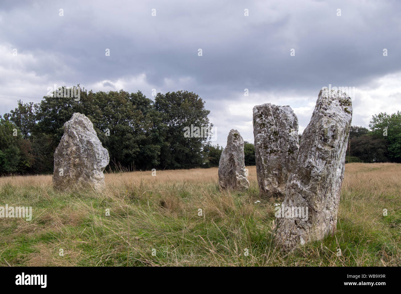 Duloe stone circle hi-res stock photography and images - Alamy