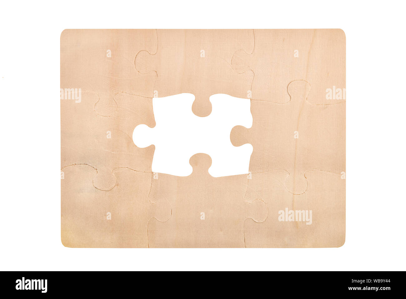 Cut out set puzzle pieces hi-res stock photography and images - Alamy