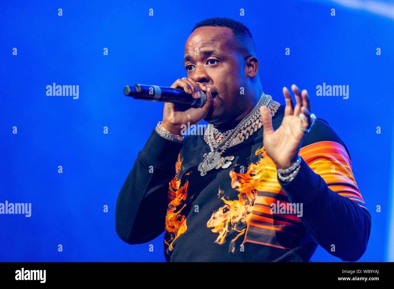 August 24, 2019, Chicago, Illinois, U.S: YO GOTTI (MARIO MIMS) during ...
