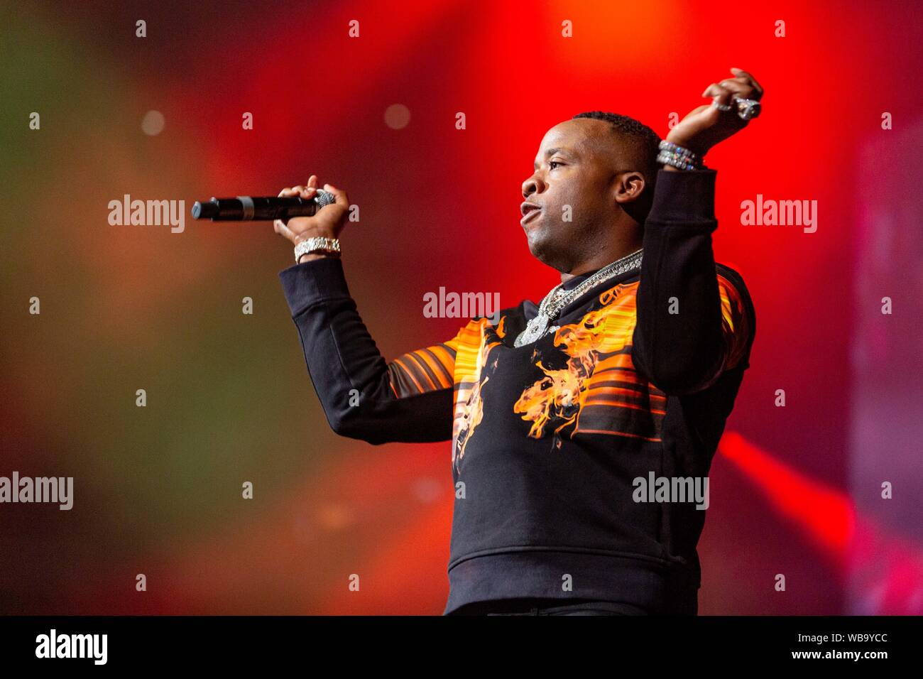 August 24, 2019, Chicago, Illinois, U.S: YO GOTTI (MARIO MIMS) during ...