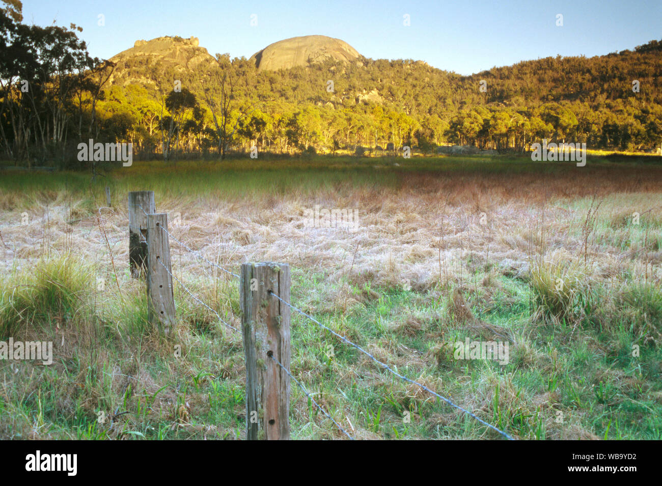 The Pyramids, granite tors. Girraween National Park, southern ...