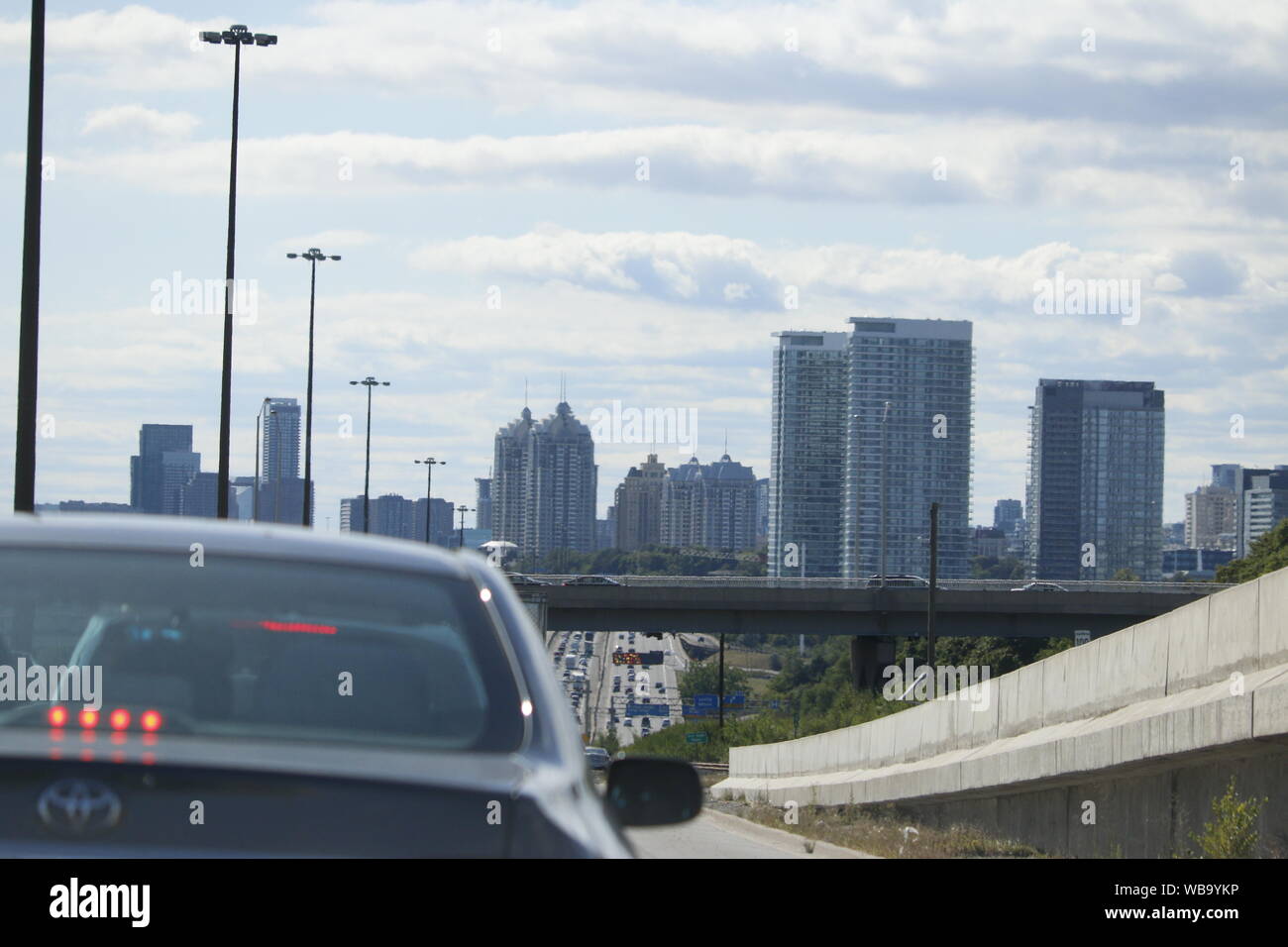 Toronto canada highways hi-res stock photography and images - Alamy