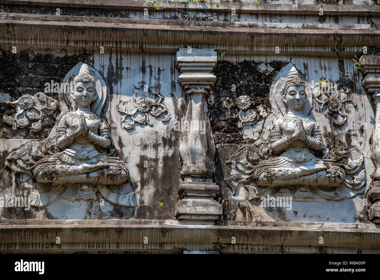Temples in Ancient City Muang Boran in Bangkok Thailand Stock Photo - Alamy