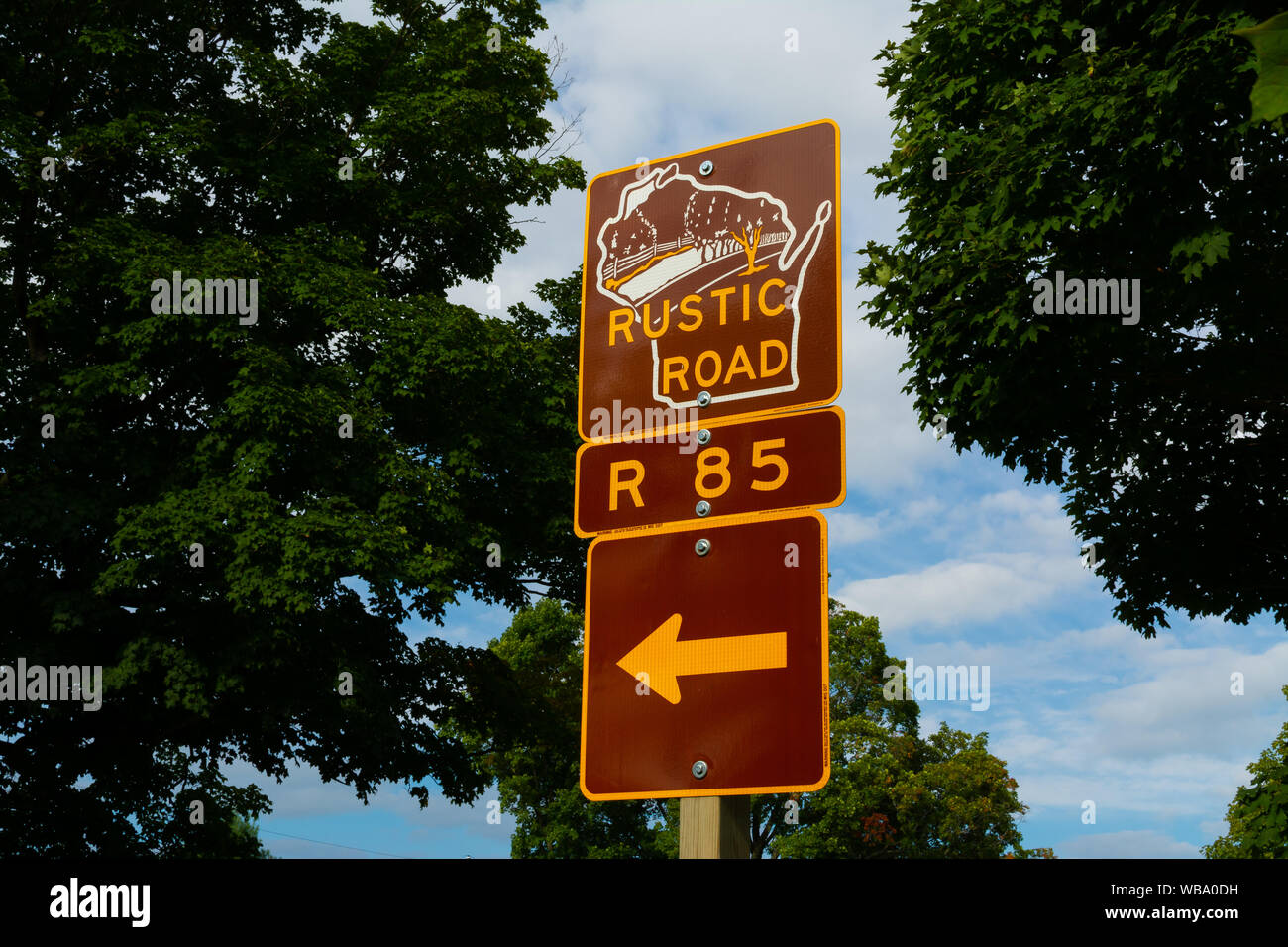Highway 85 north road sign hi-res stock photography and images - Alamy