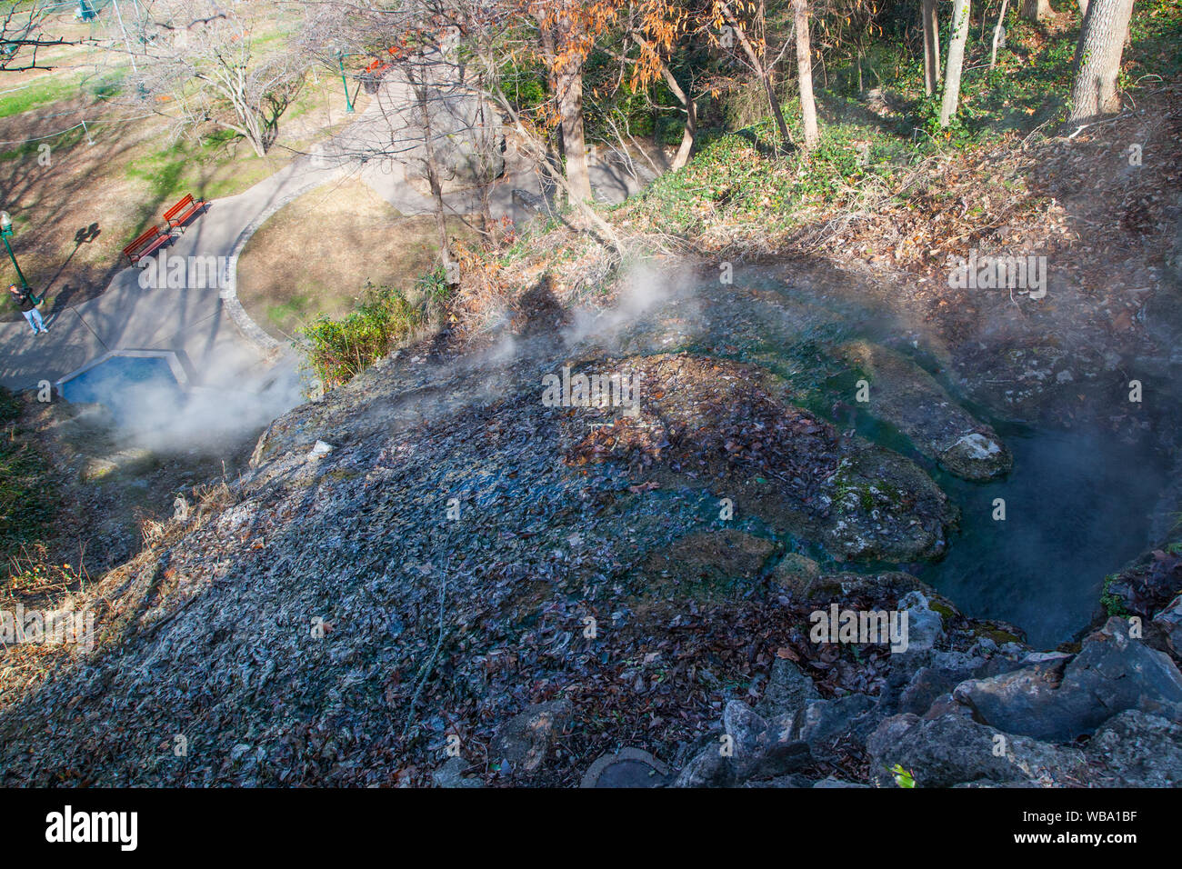Calcareous thermal springs hi-res stock photography and images - Alamy