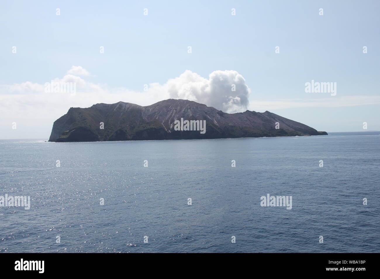 South Pacific Volcano Stock Photo - Alamy