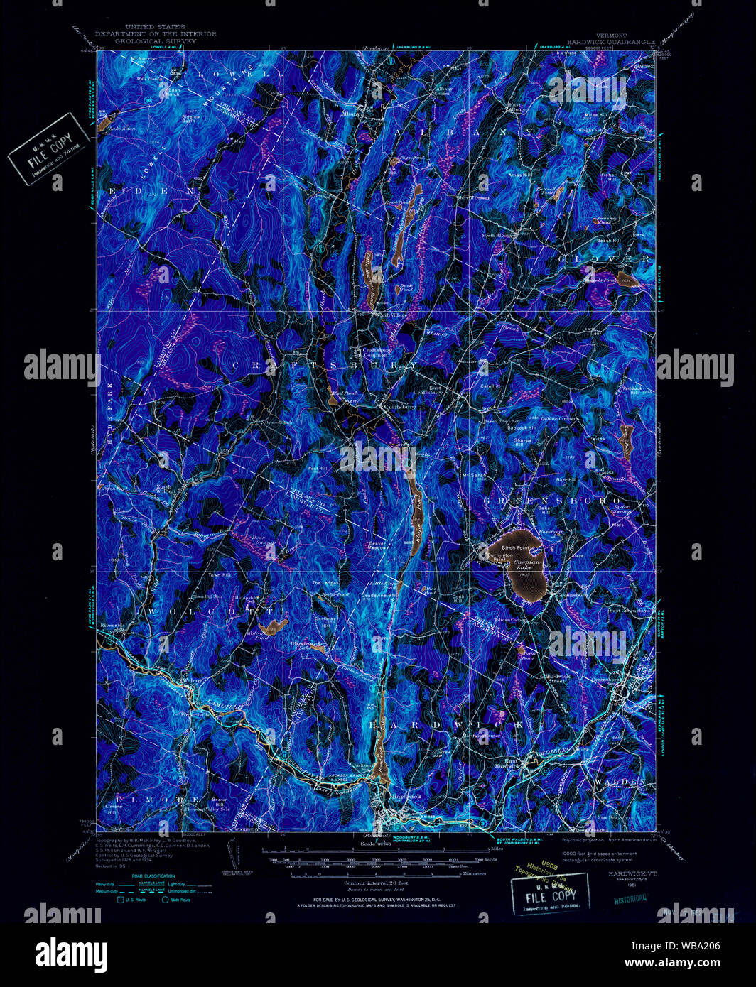 Map of hardwick hi-res stock photography and images - Alamy