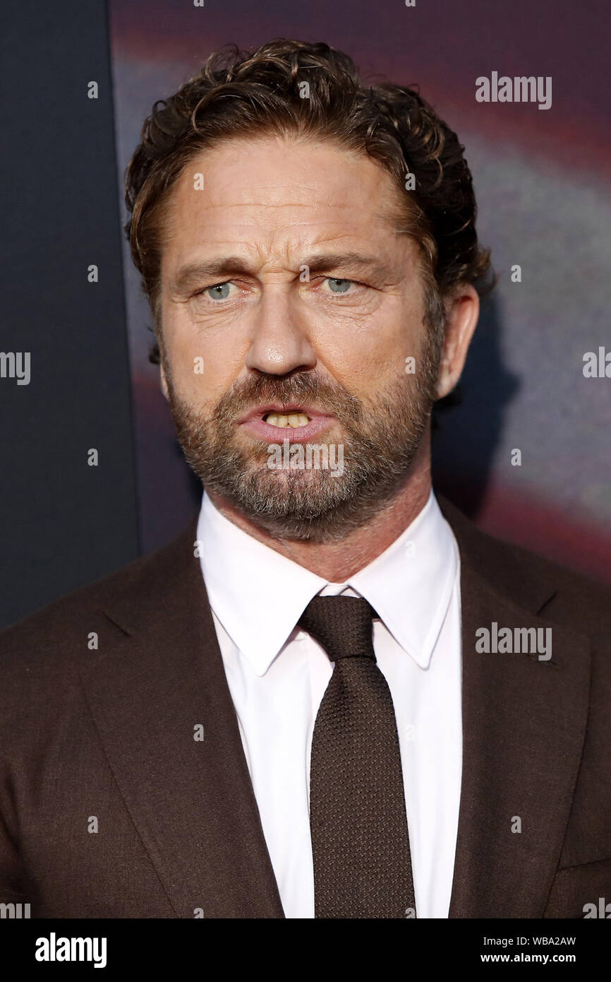 August 21, 2019, Westwood, CA, USA: LOS ANGELES - AUG 21: Gerard Butler ...