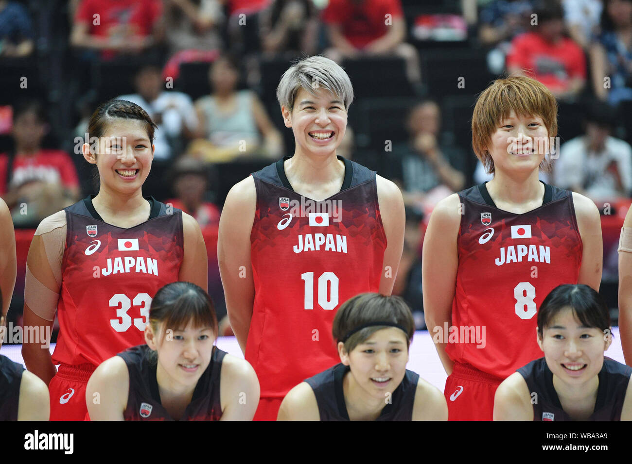 Saitama Super Arena, Saitama, Japan. Credit: MATSUO. 25th Aug, 2019. (L ...