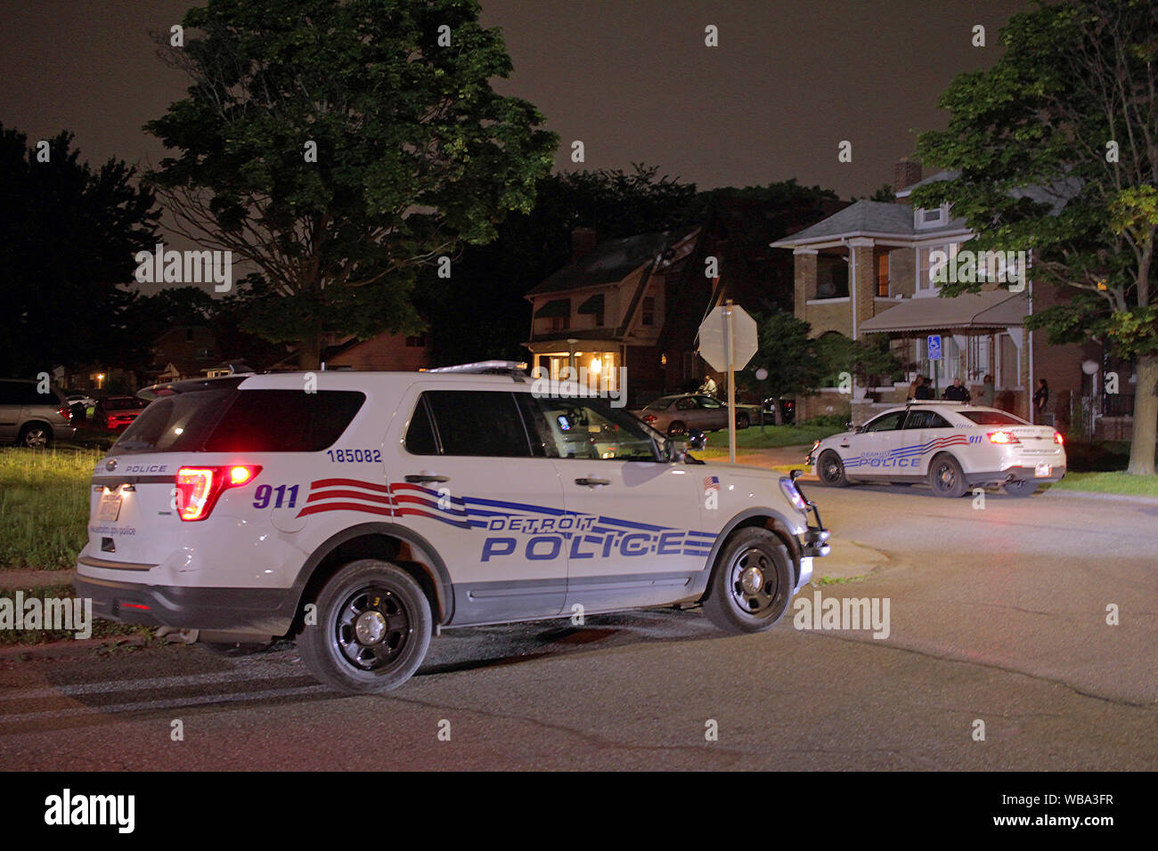 Detroit police vehicle hi-res stock photography and images - Alamy