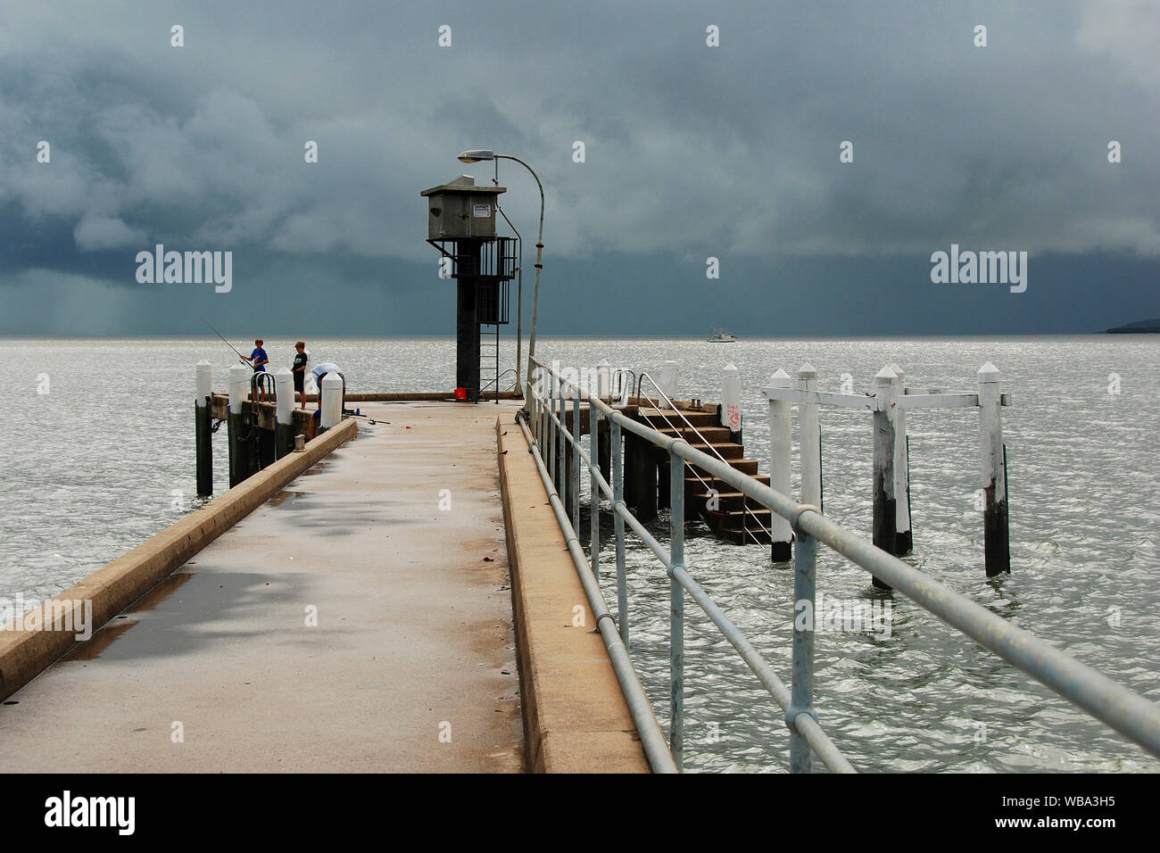 Cardwell jetty. Cardwell, northern Queensland, Australia Stock Photo ...