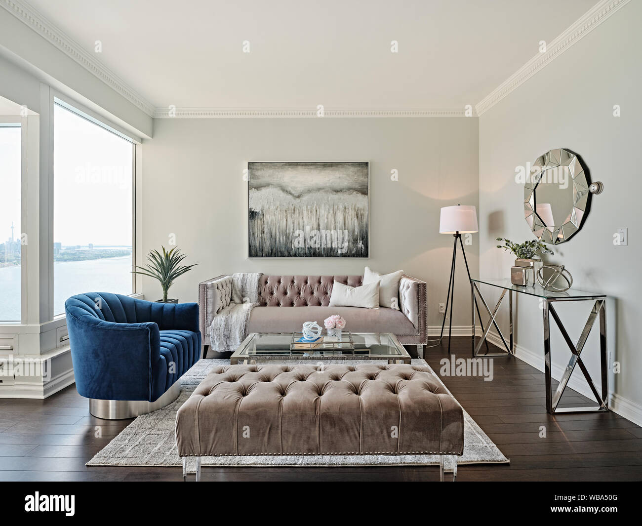 Toronto Waterfront Condo with lake views Stock Photo - Alamy
