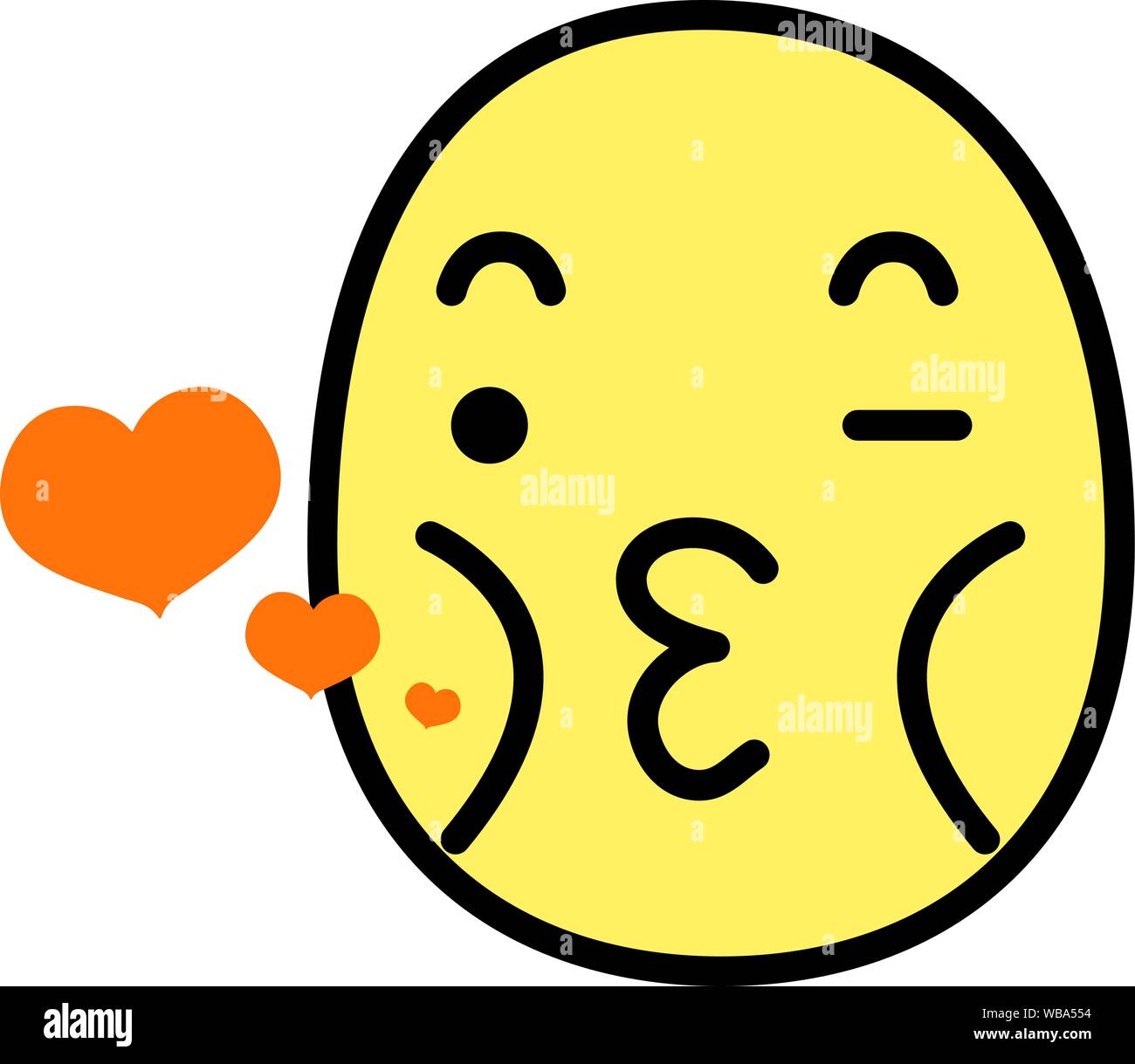 This is a illustration of Thin man emoticon icon set Stock Vector Image ...