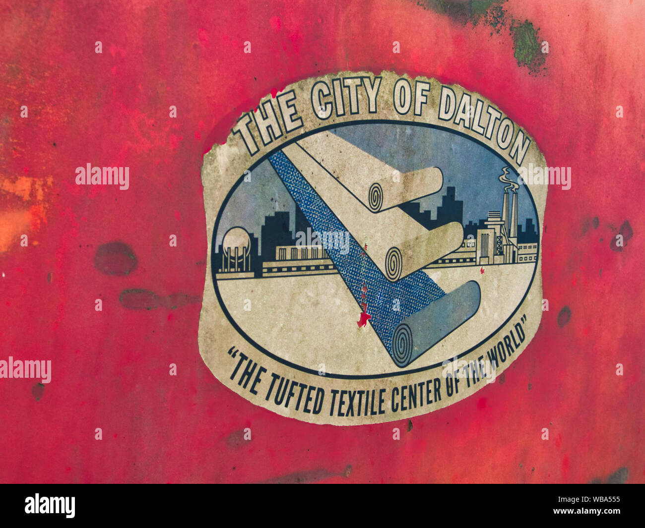 Vintage city of dalton logo hi-res stock photography and images - Alamy