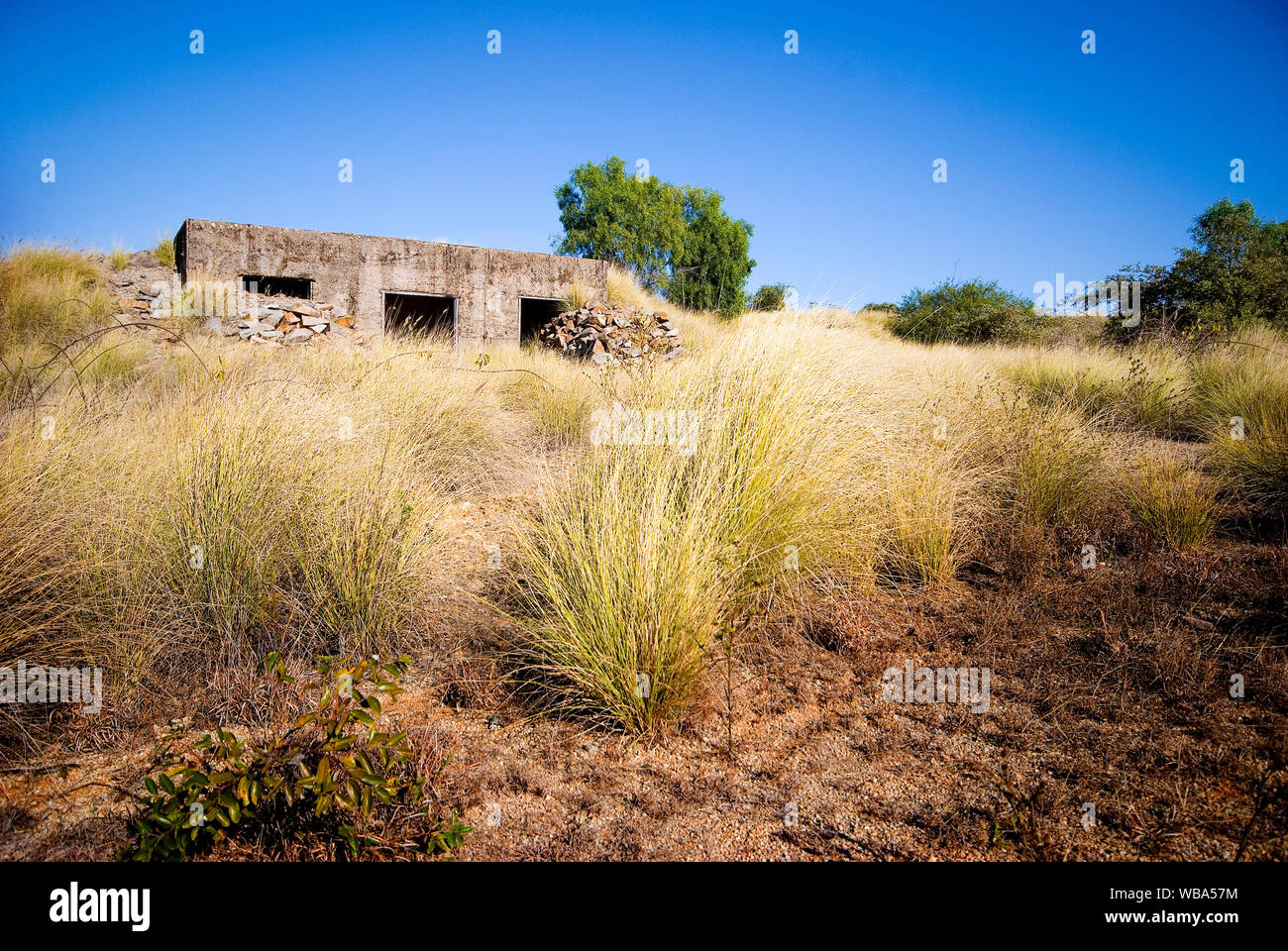 Bunker Constructed In The Second World War To Store Munitions In All